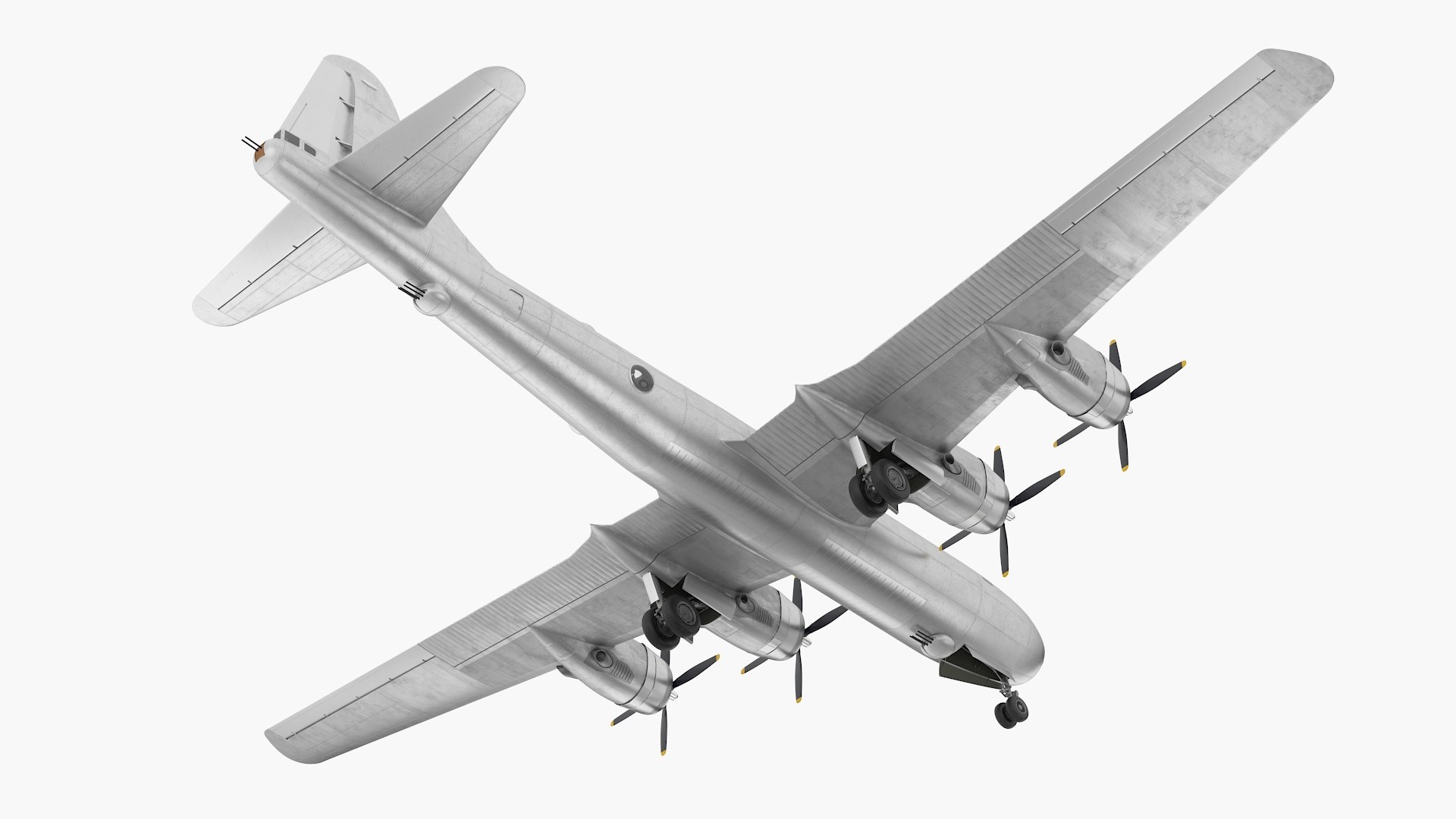 Strategic Heavy Bomber 3D Model - TurboSquid 2378788