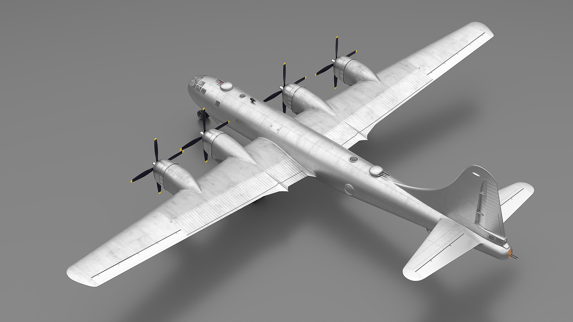 Strategic Heavy Bomber 3D Model - TurboSquid 2378788