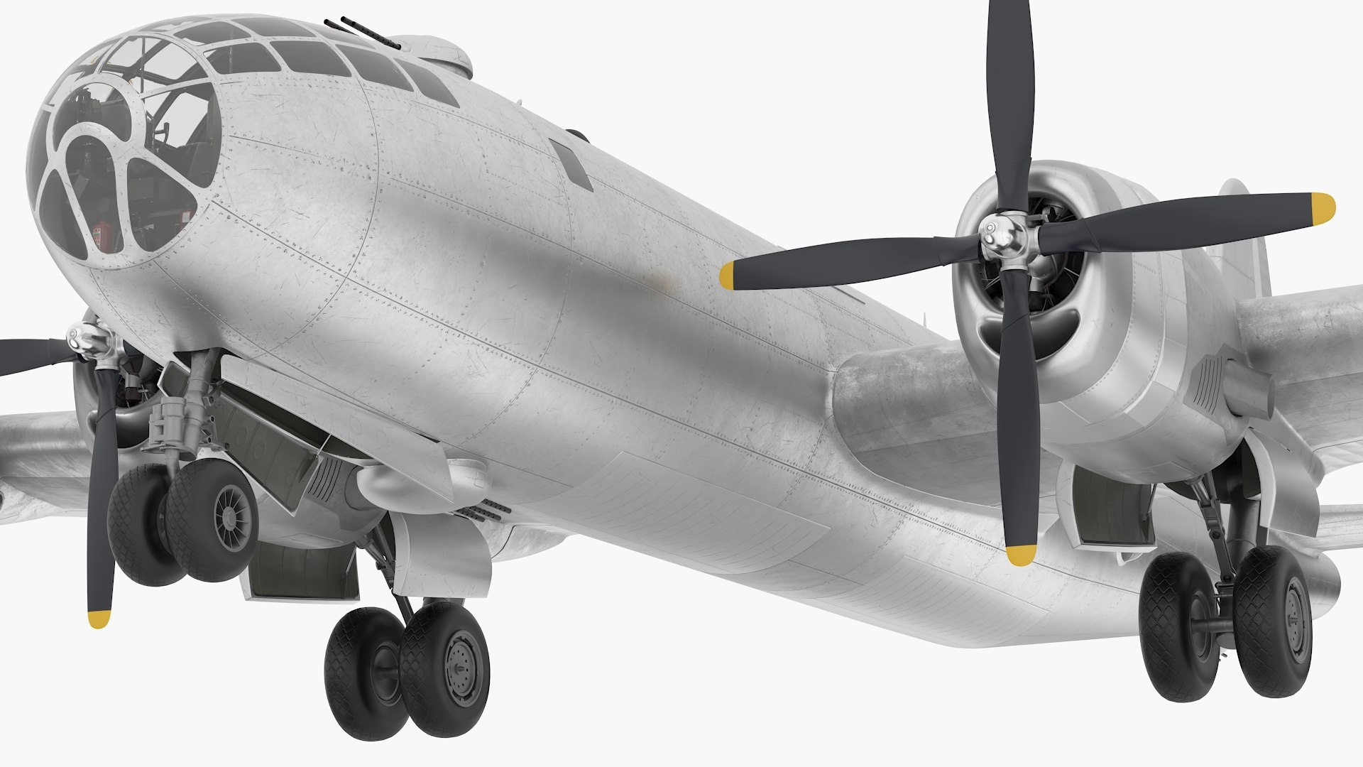 Strategic Heavy Bomber 3D Model - TurboSquid 2378788