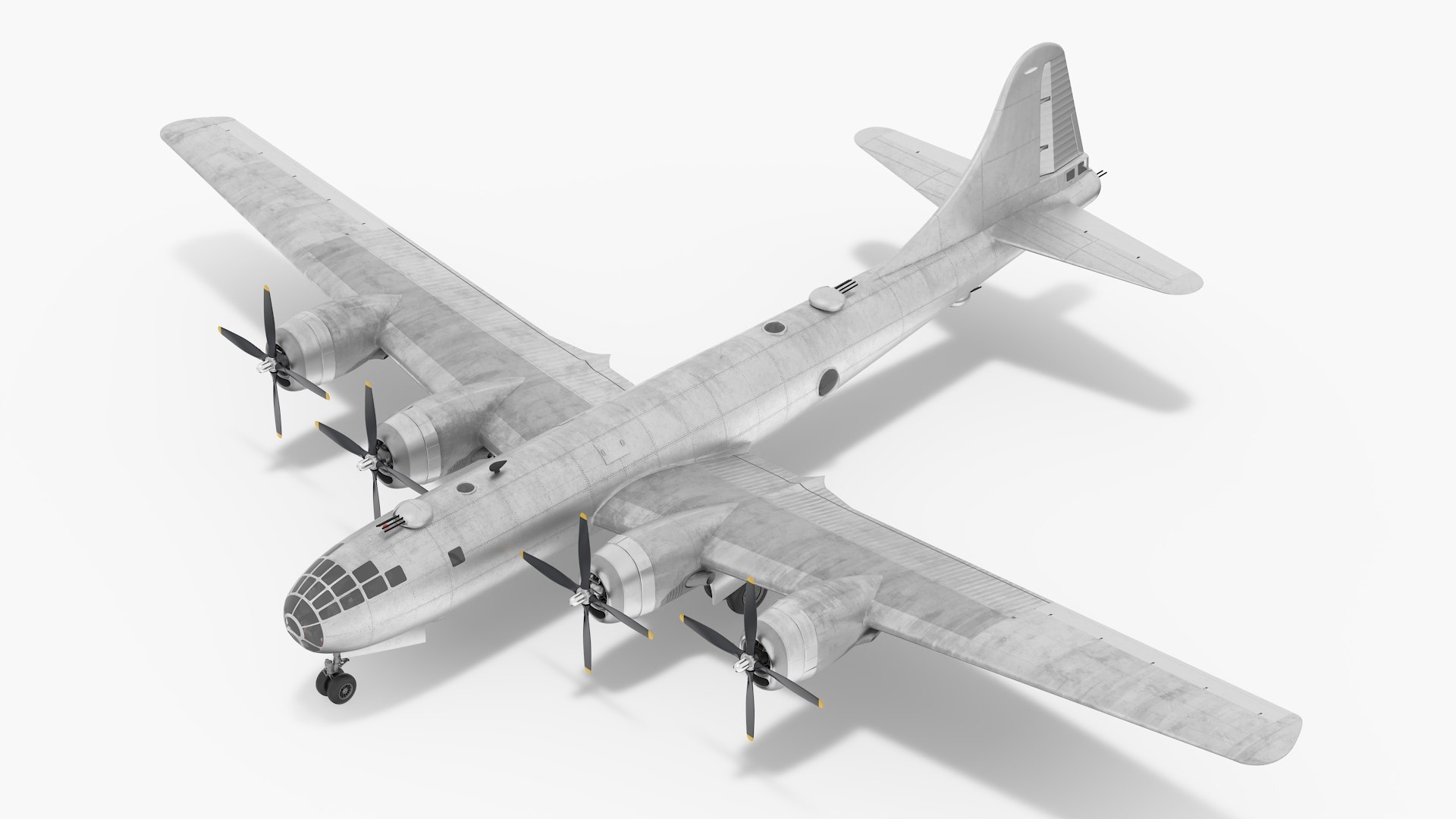 Strategic Heavy Bomber 3D Model - TurboSquid 2378788