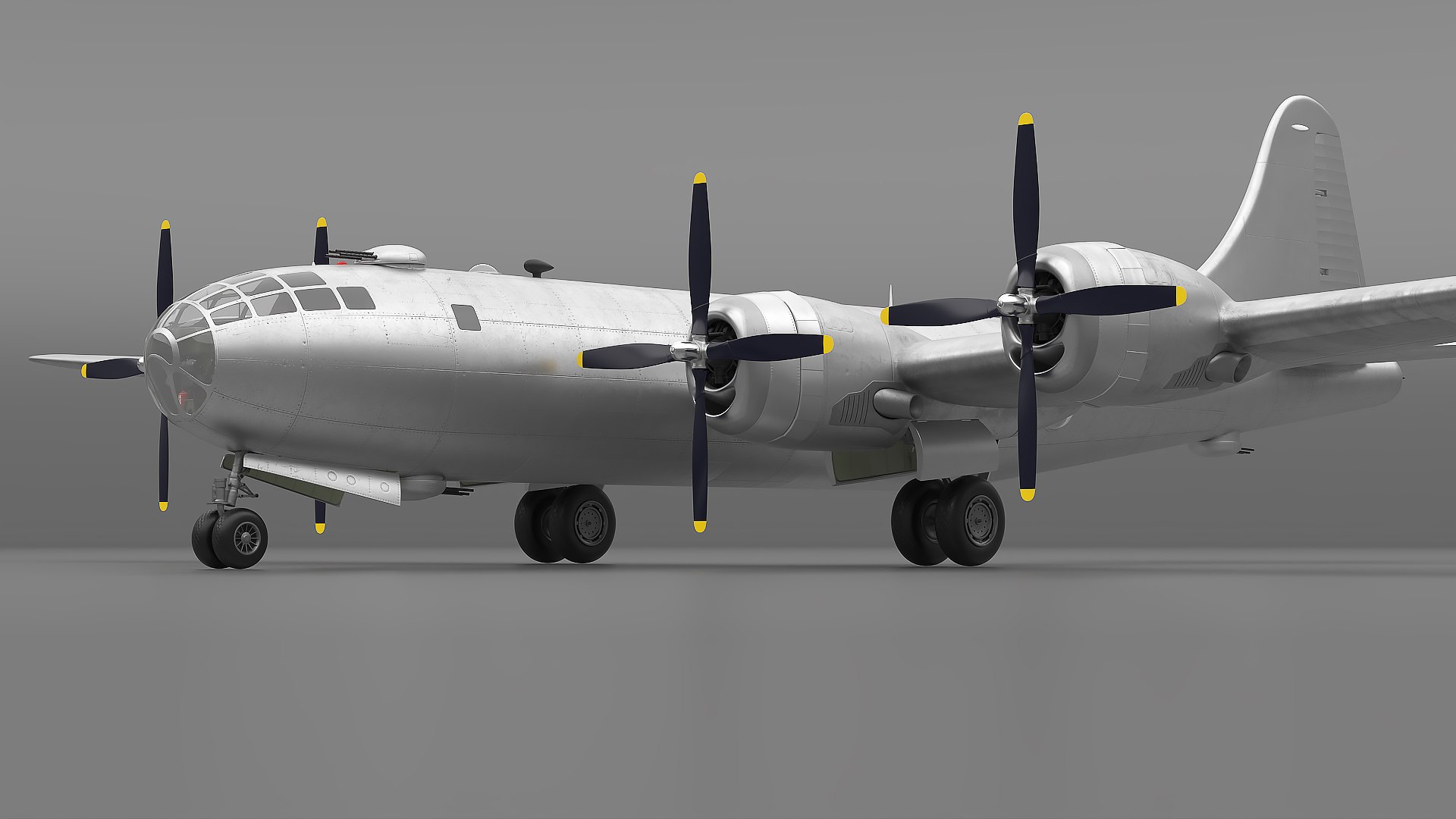 Strategic Heavy Bomber 3D Model - TurboSquid 2378788