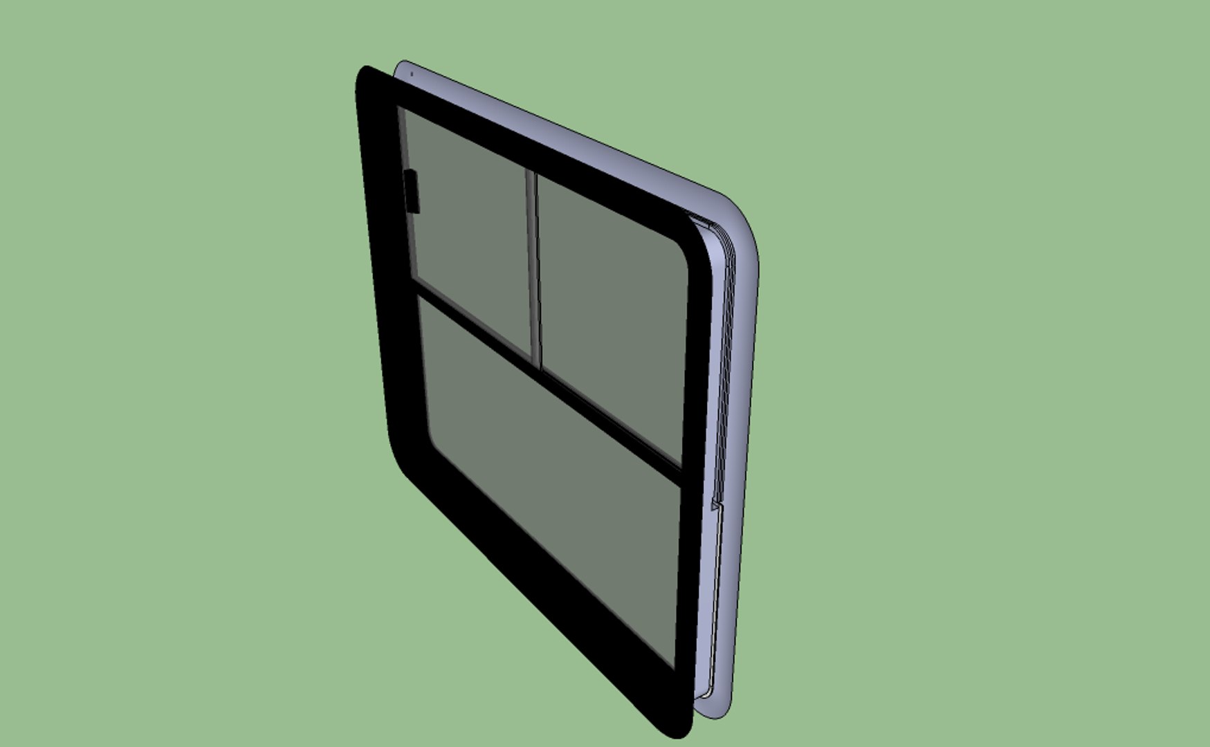 Window Bus 3d Model