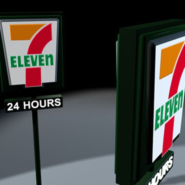max 7-11 sign 01 shop