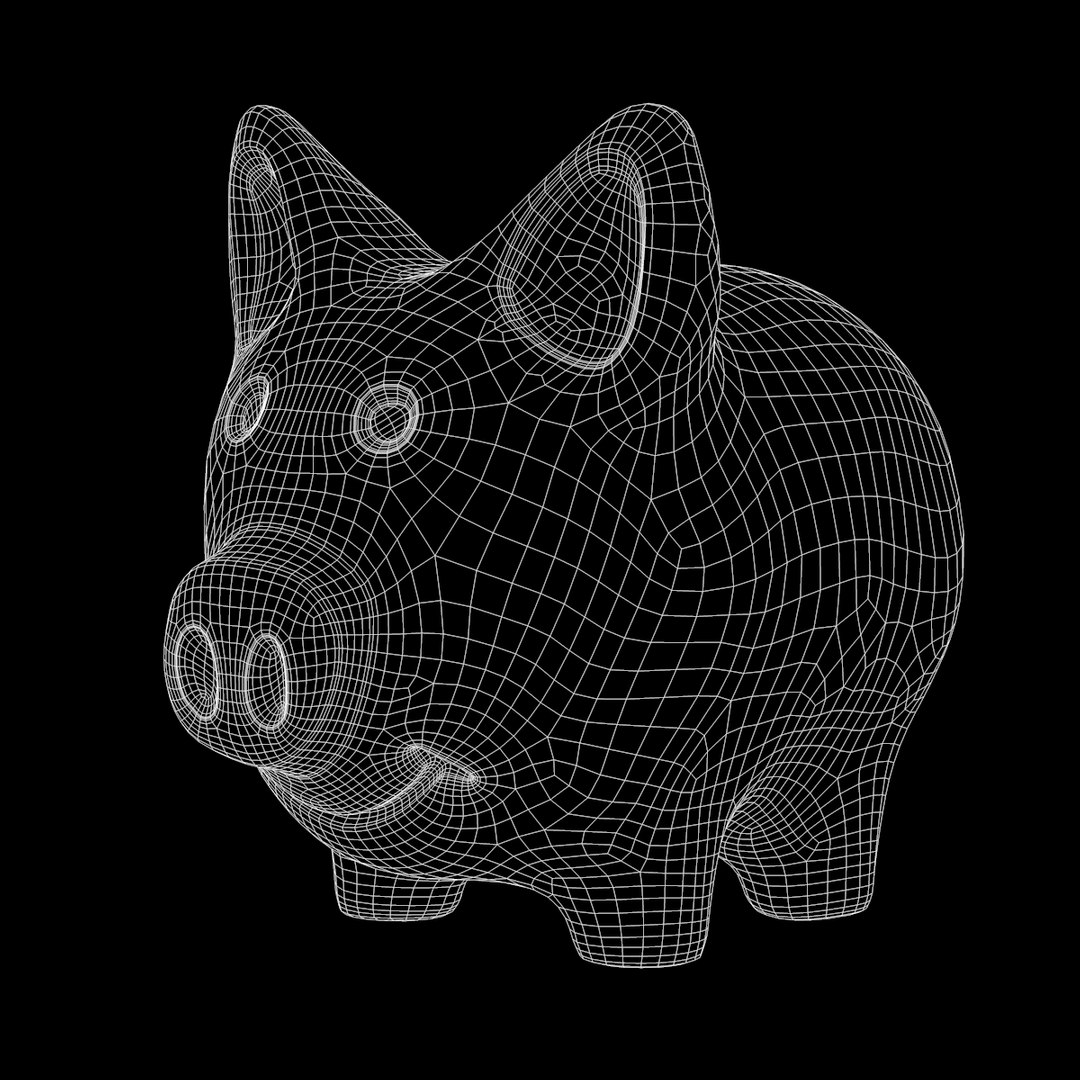 Piggy Bank Model - TurboSquid 1423634