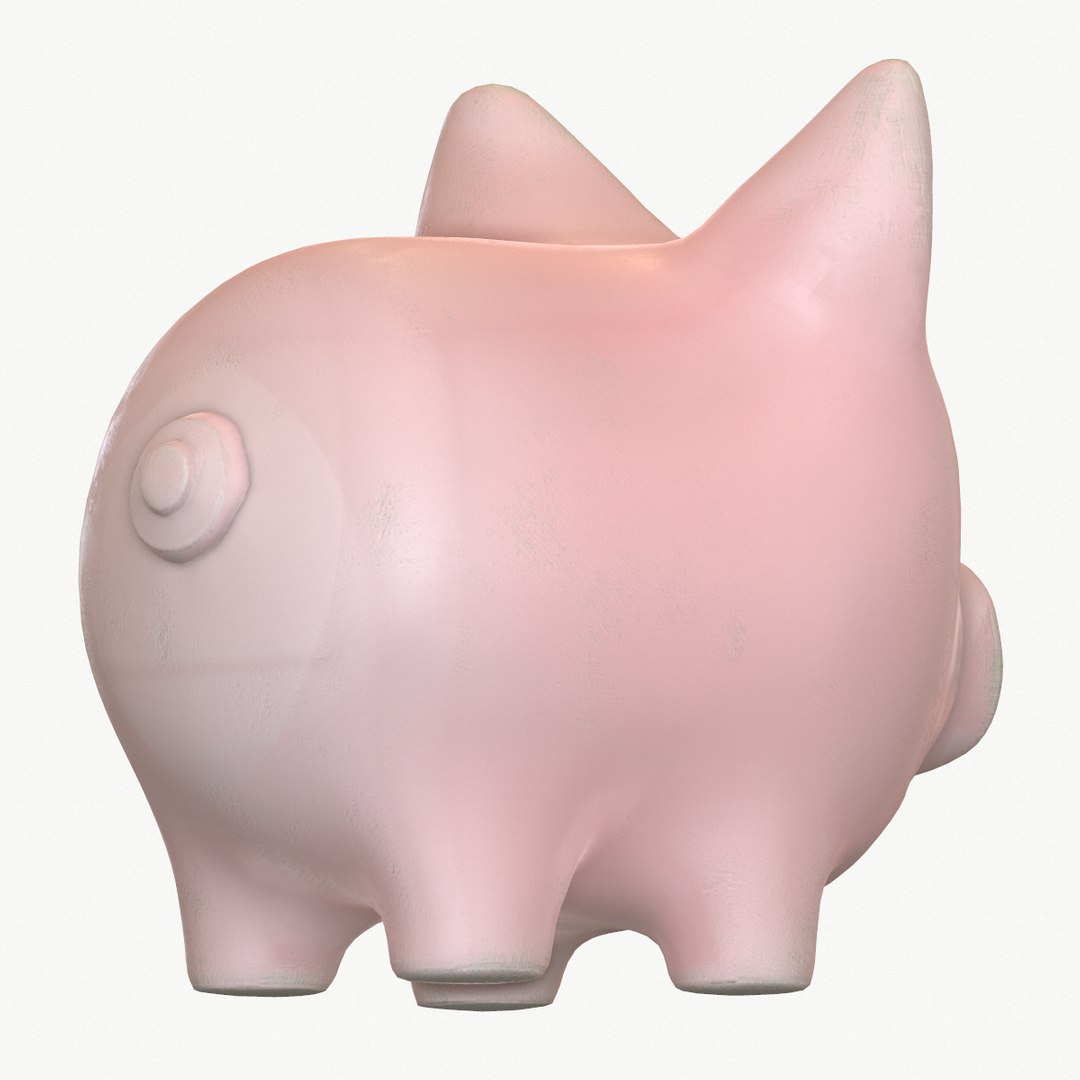 Piggy Bank Model - TurboSquid 1423634