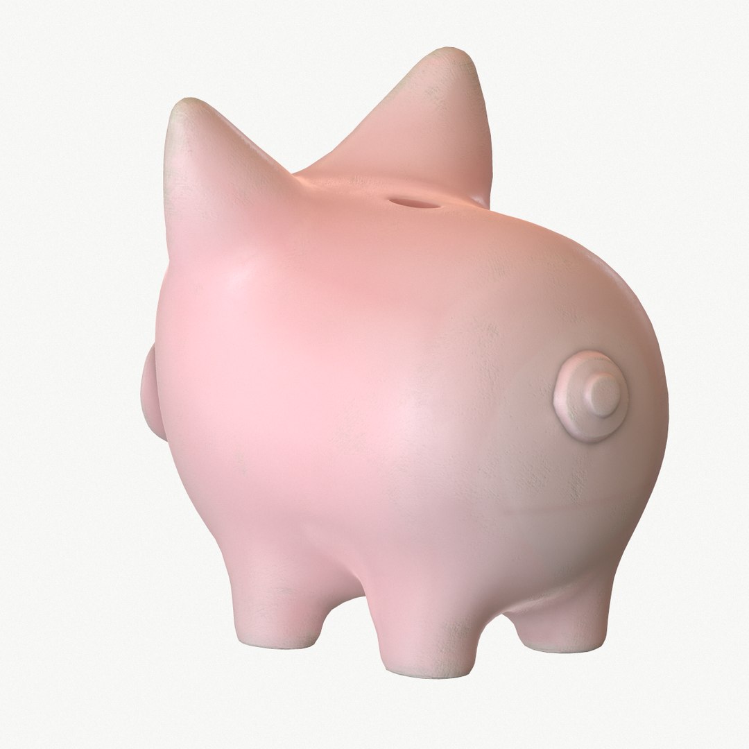 Piggy Bank Model - TurboSquid 1423634