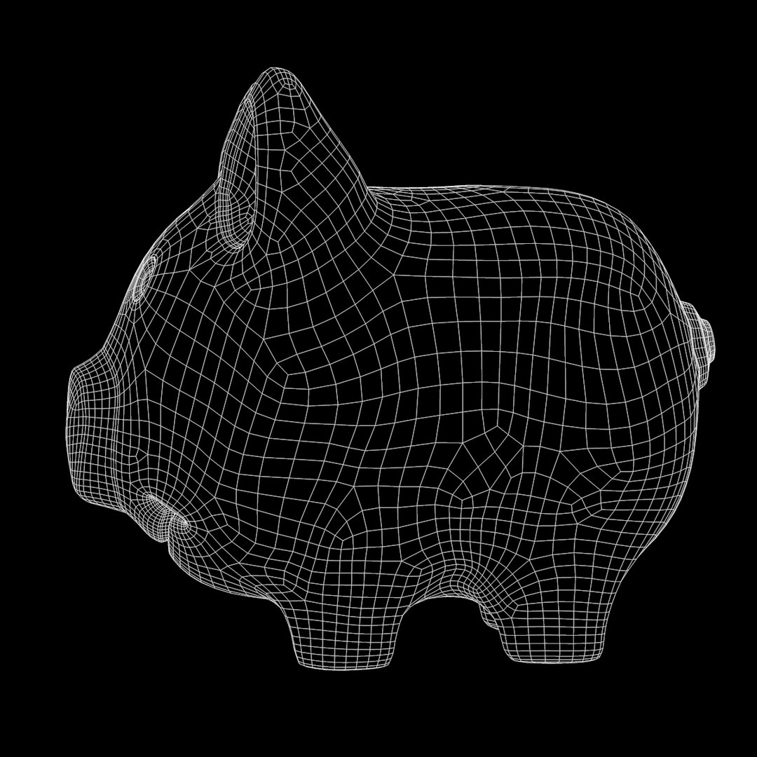 Piggy Bank Model - TurboSquid 1423634