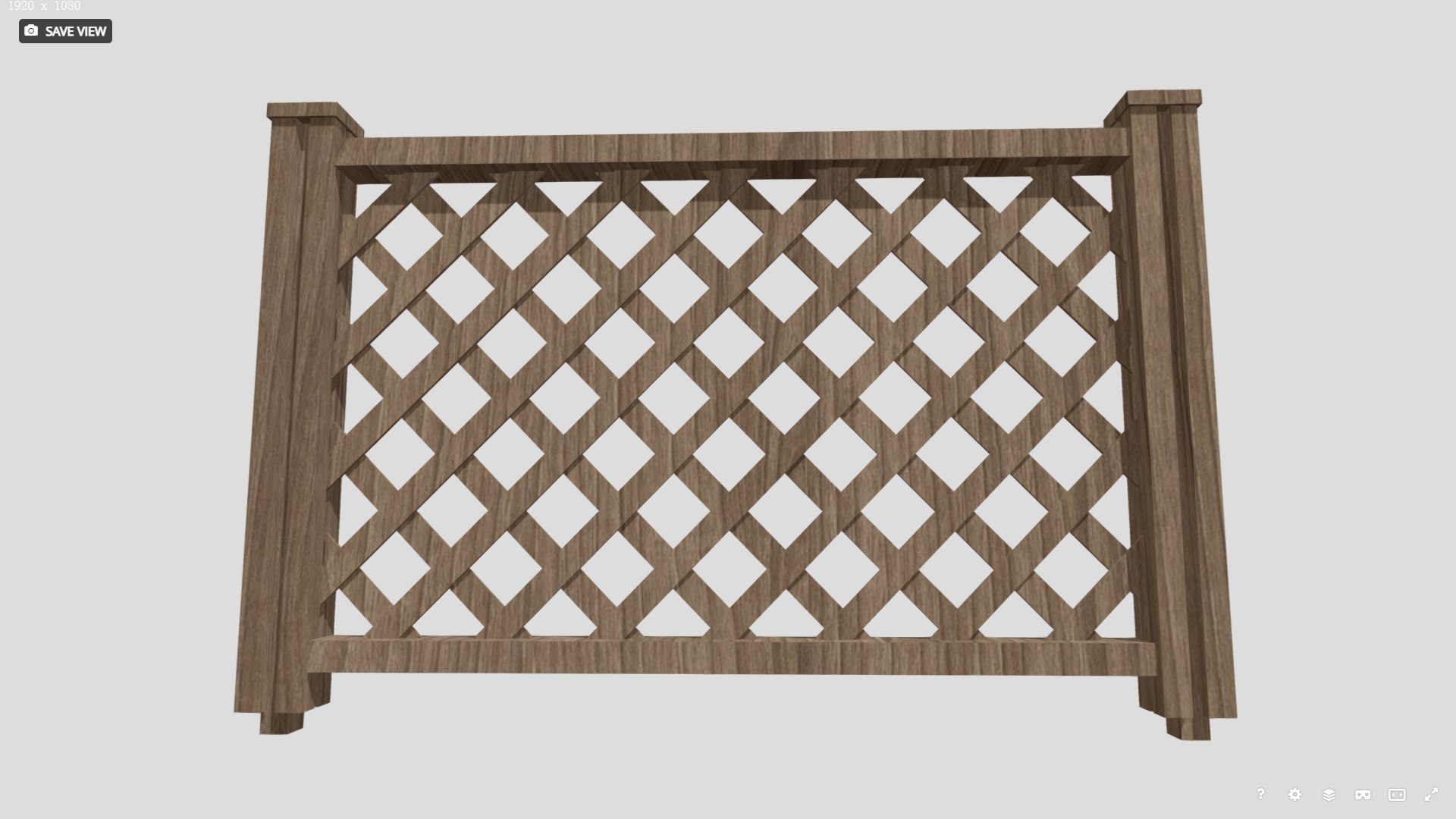 Free 3D Parametric Wooden Baluster Railing 3D Printable SKP FBX OBJ STL ...