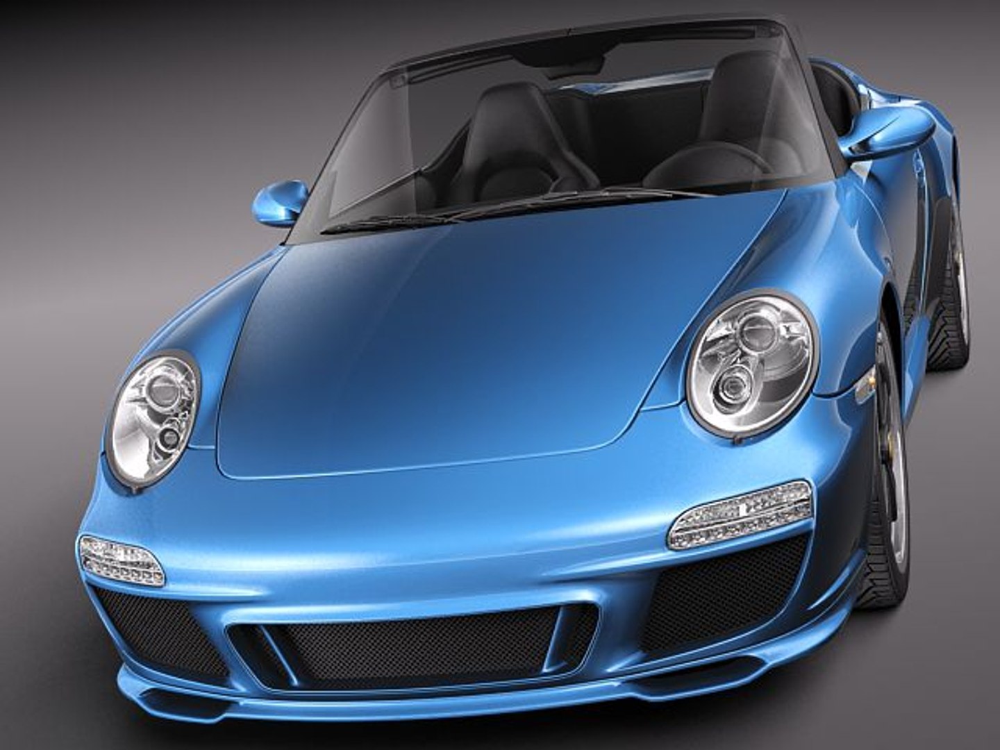 3d Porsche 911 Speedster 2011