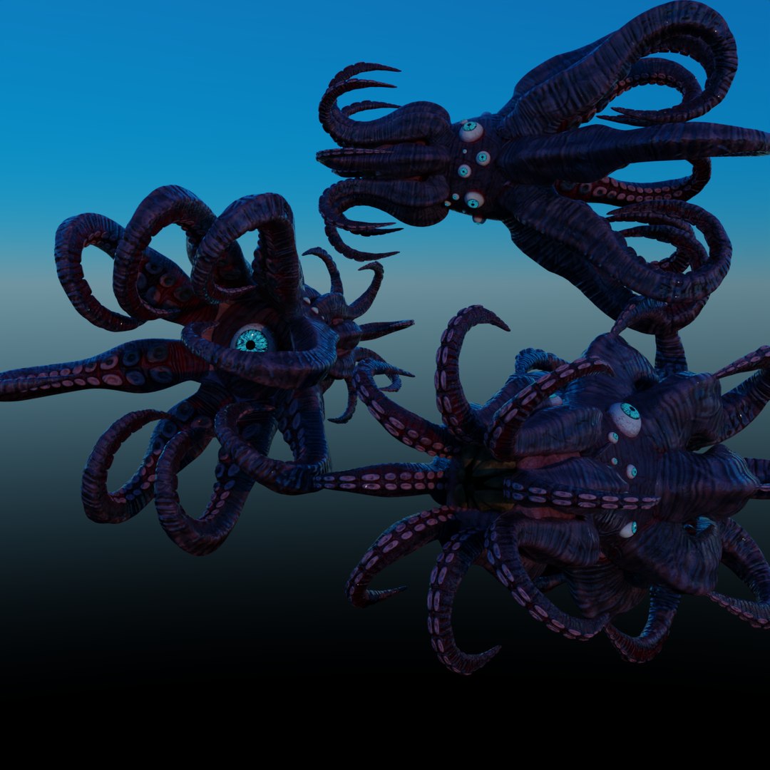 Lovecraftian Being 3D Model - TurboSquid 2008451