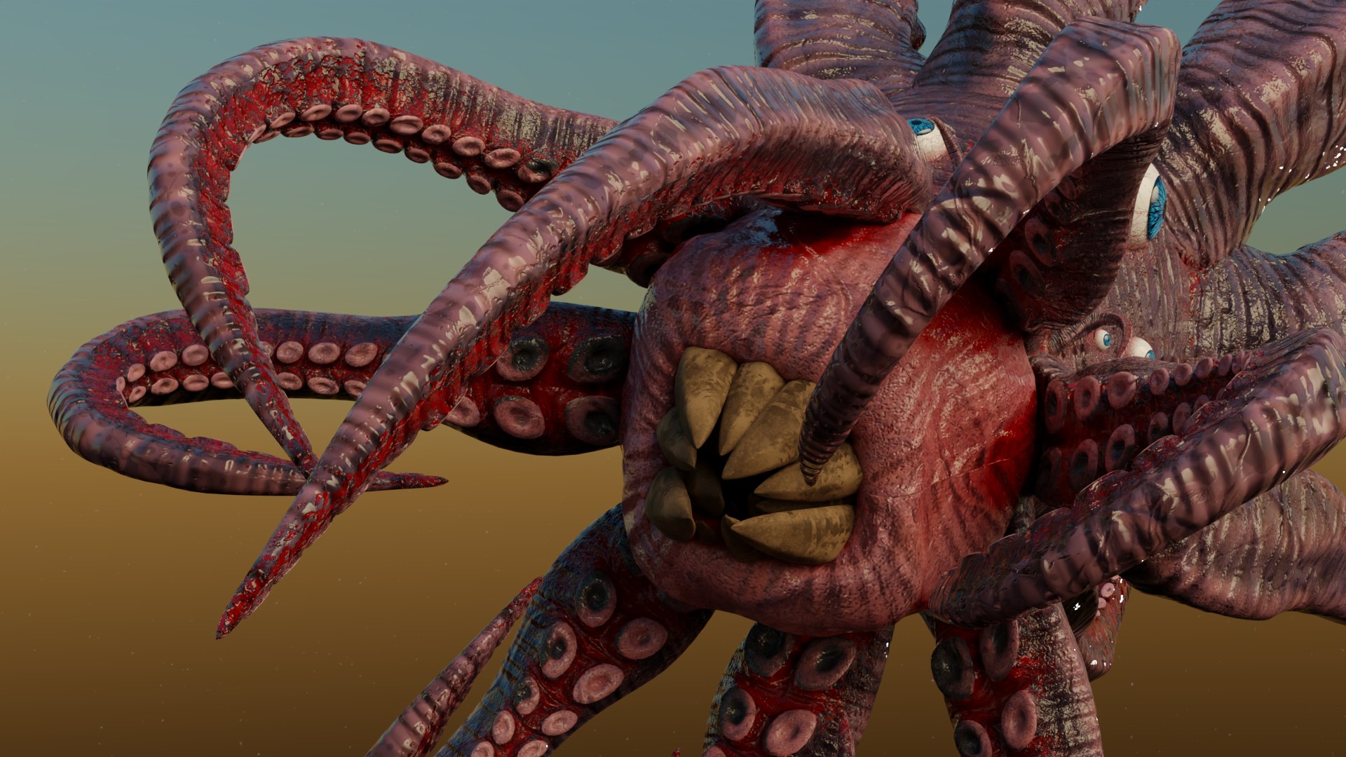 Lovecraftian Being 3D Model - TurboSquid 2008451