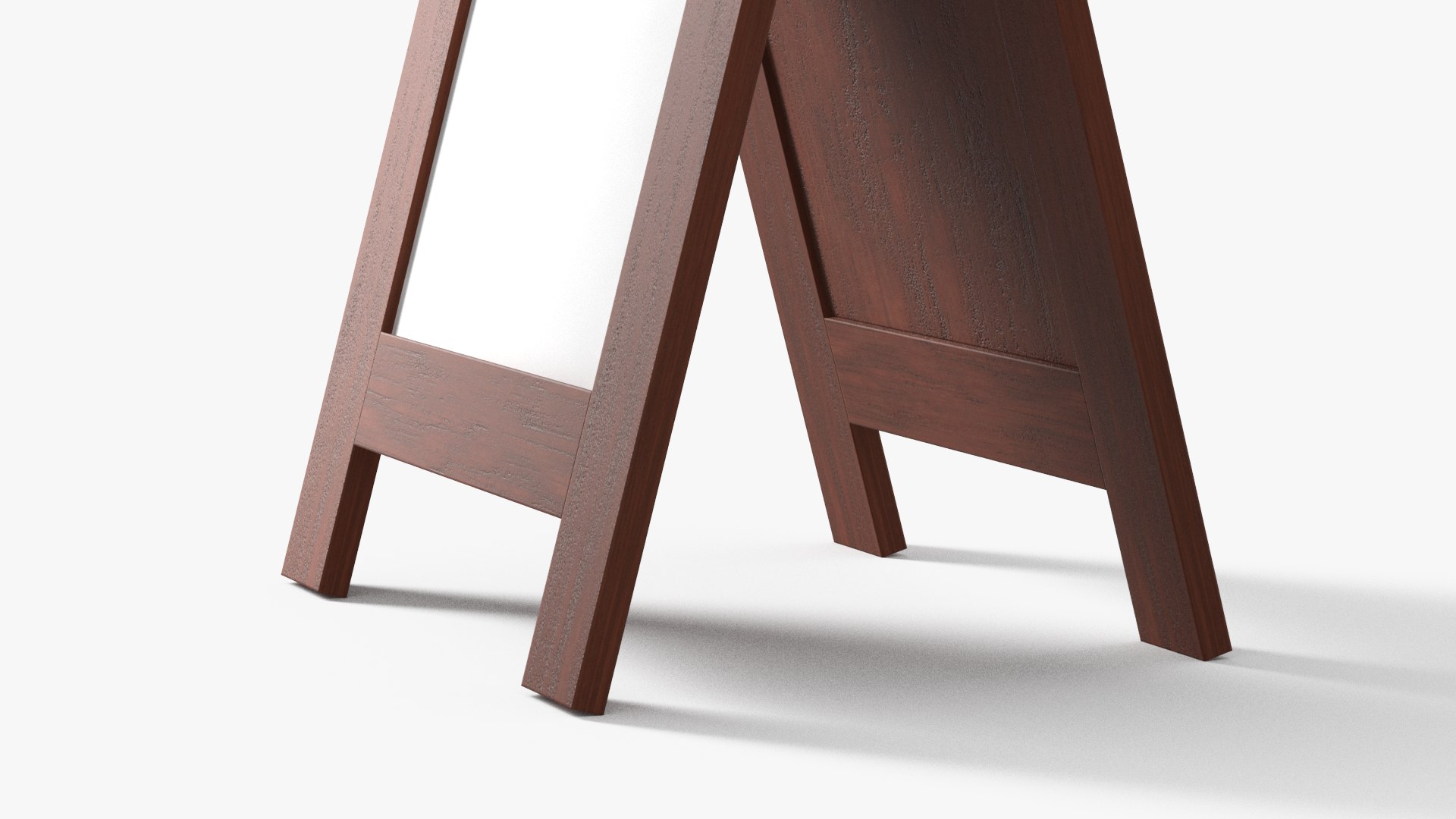 Wooden Standing Board II 3D Model - TurboSquid 2316698