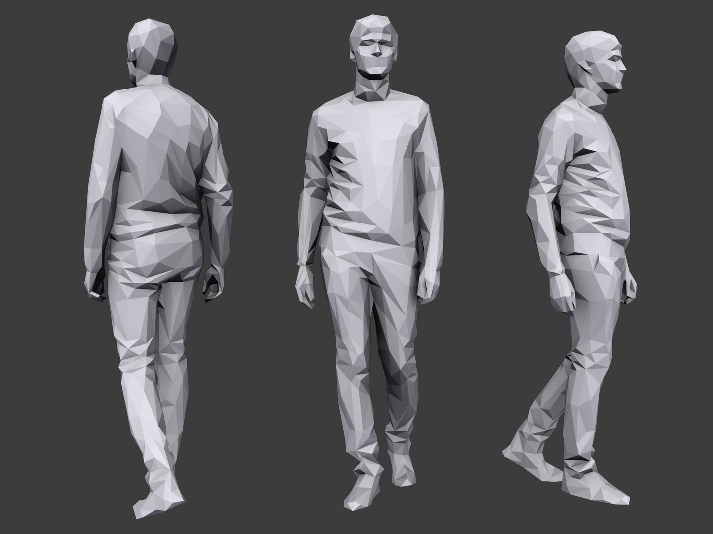 People Pack Casual 3d Obj