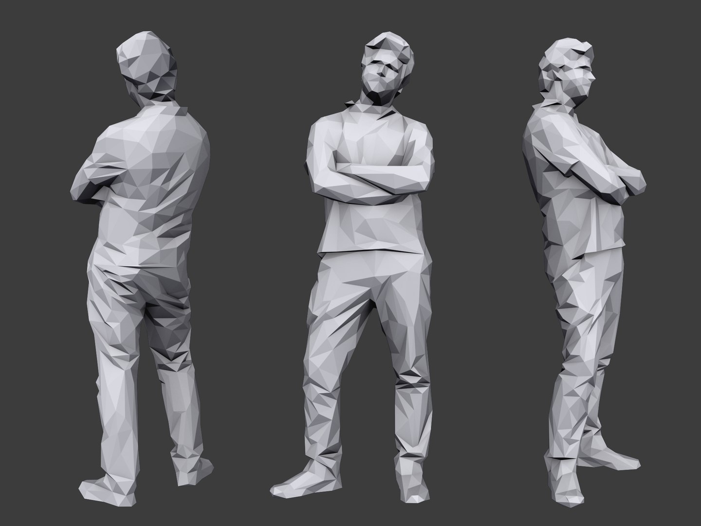 People Pack Casual 3d Obj