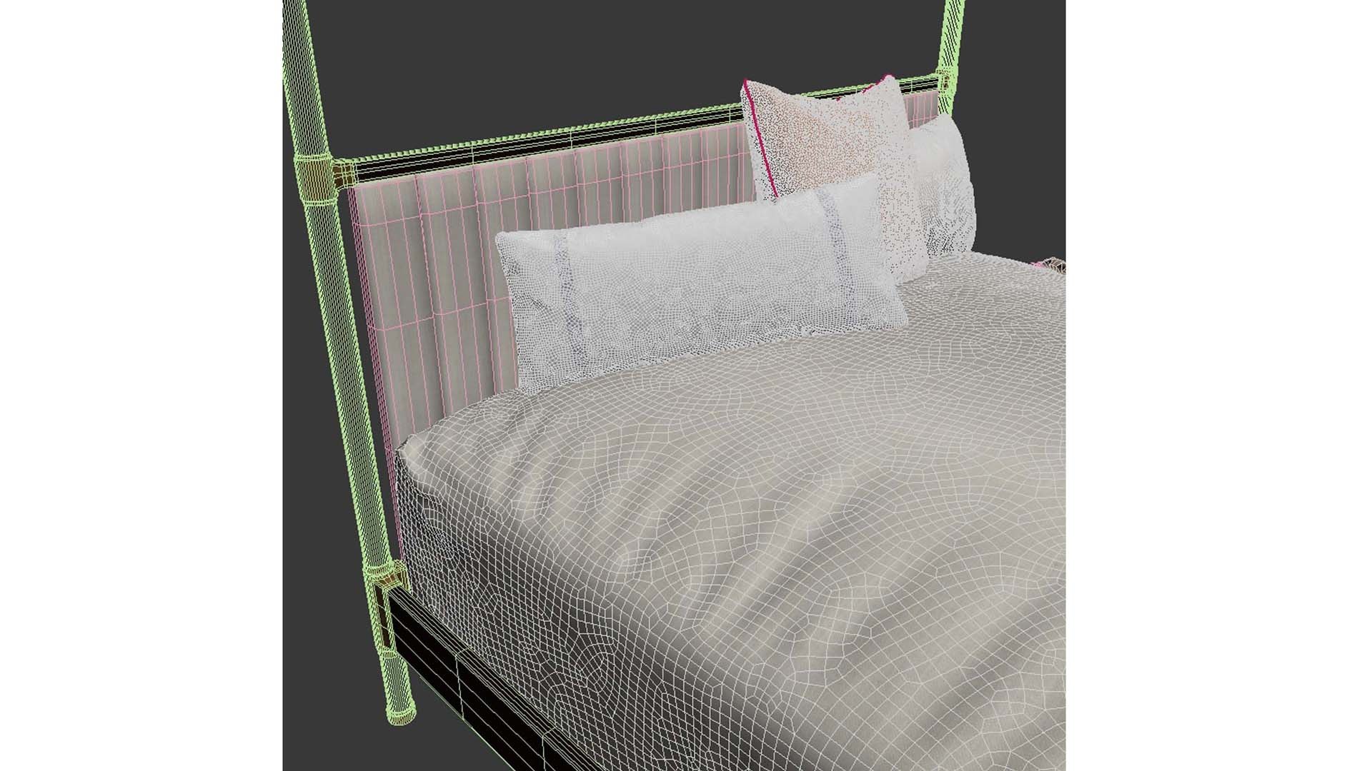 Gregorius Pineo Orsay bed 3D model - TurboSquid 1860773
