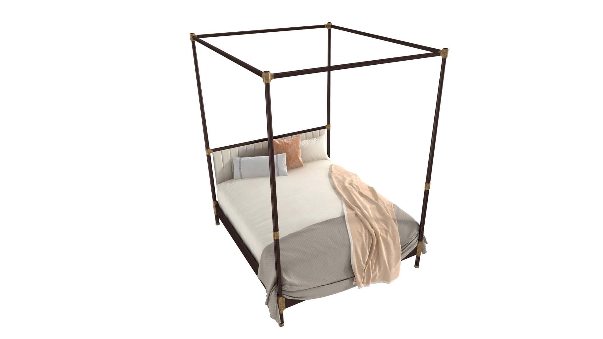 Gregorius Pineo Orsay bed 3D model - TurboSquid 1860773