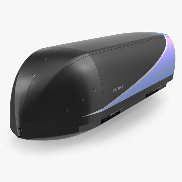 modelo 3d Tren Hyperloop - TurboSquid 1292015