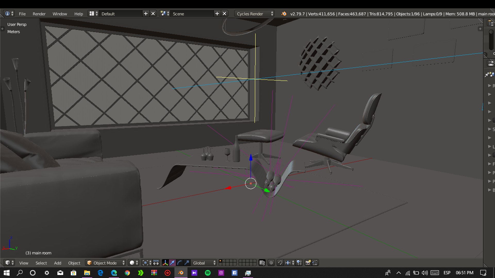 3D Model Scene Blender - TurboSquid 1516376