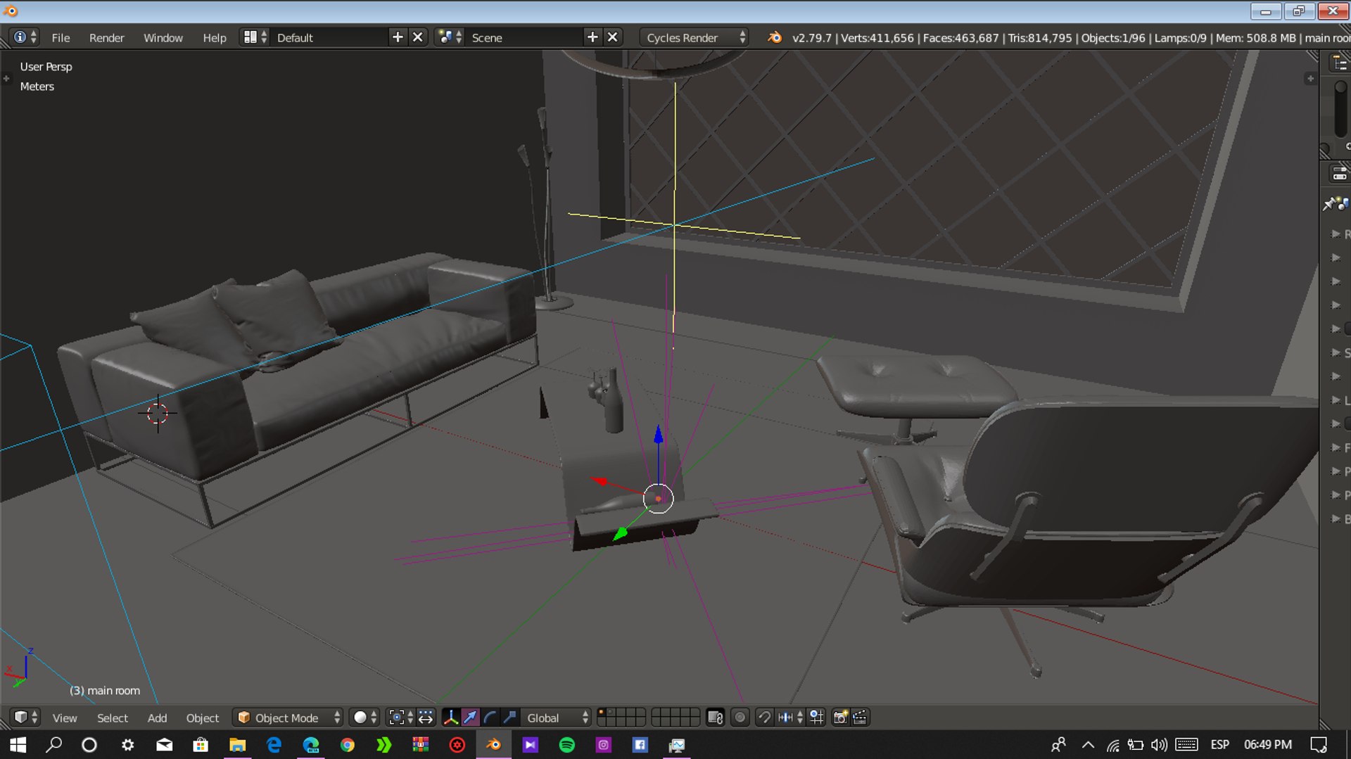 3D Model Scene Blender - TurboSquid 1516376