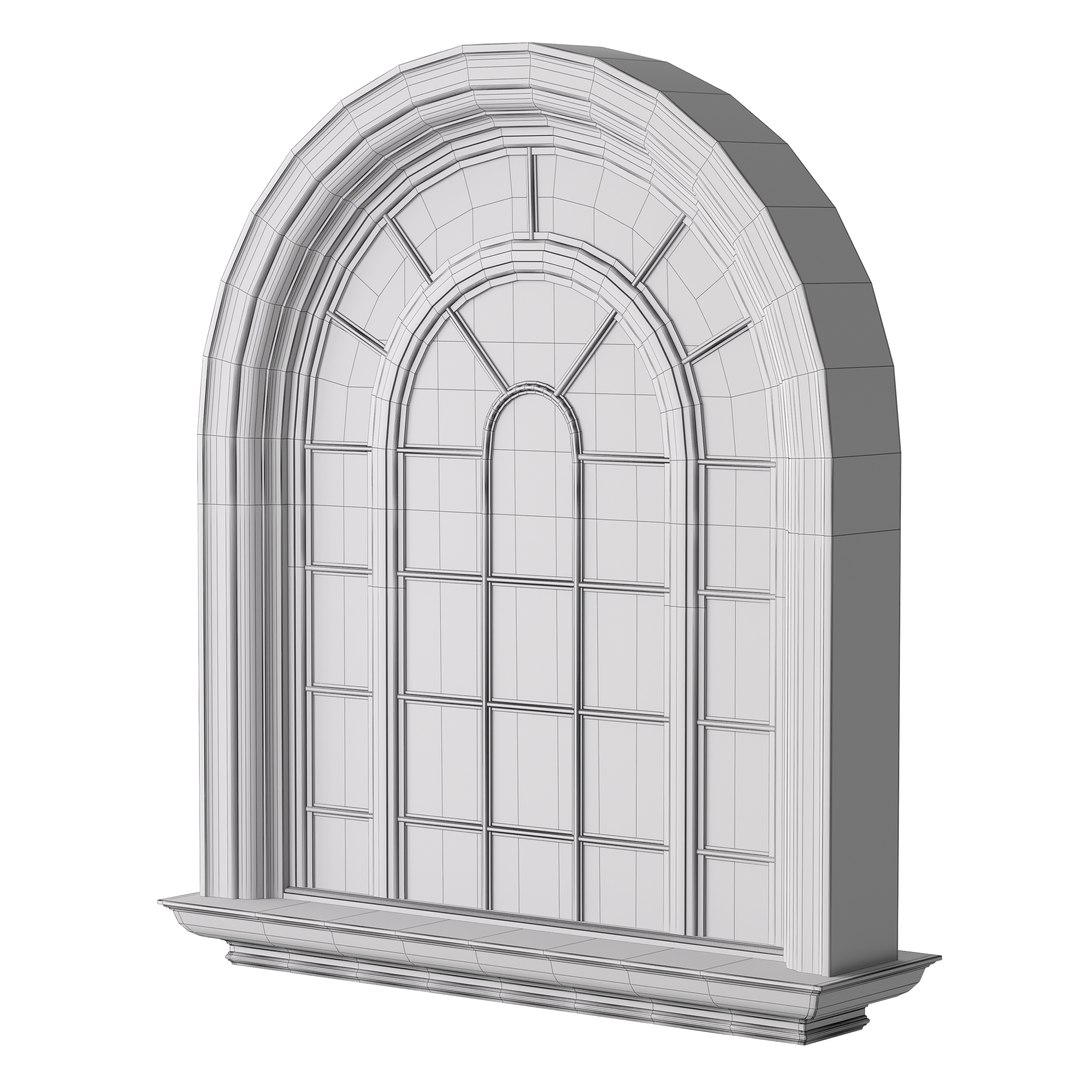 3D Model Classic Window 02 - TurboSquid 2339090