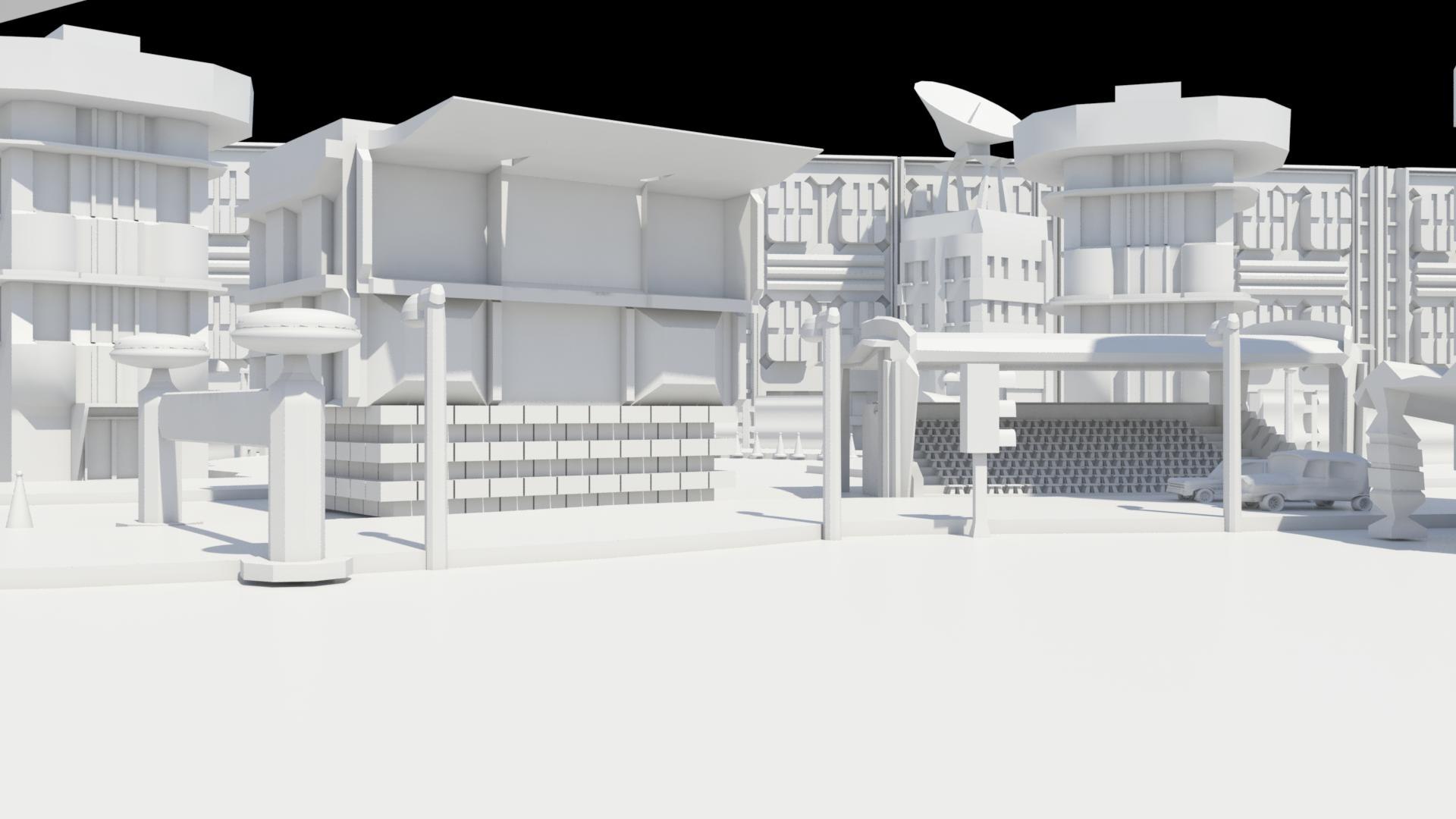 Levels Buildings 3D Model - TurboSquid 1201770