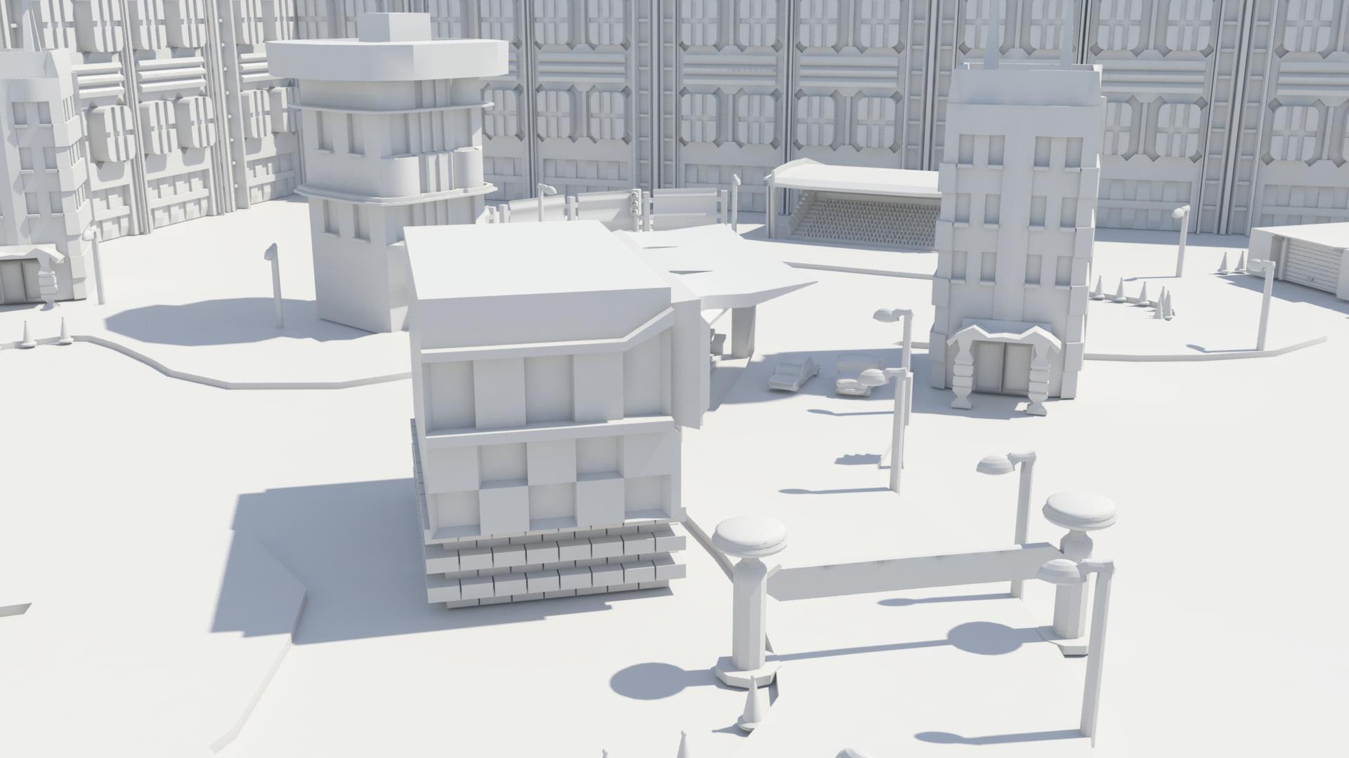 Levels Buildings 3D Model - TurboSquid 1201770