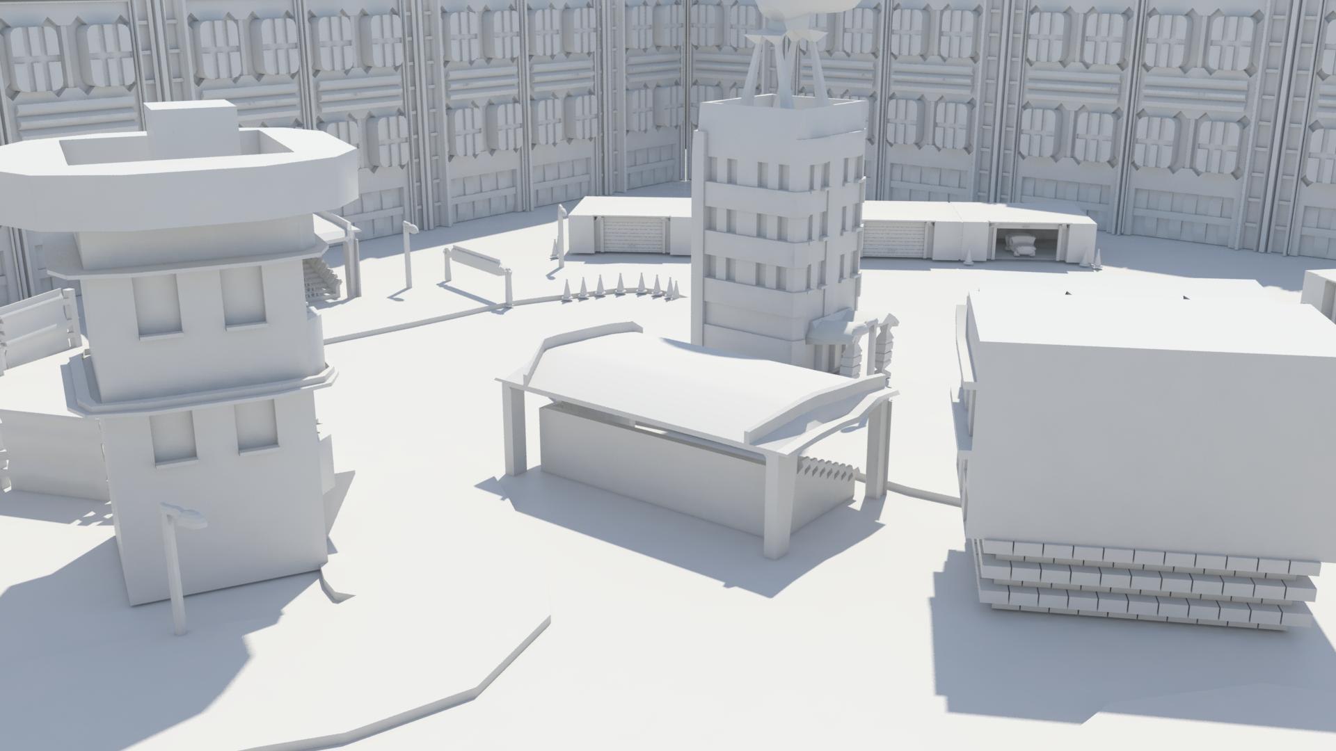 Levels Buildings 3D Model - TurboSquid 1201770