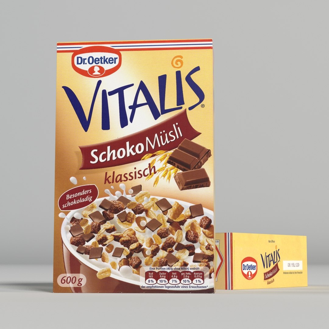 Max Cereal Box