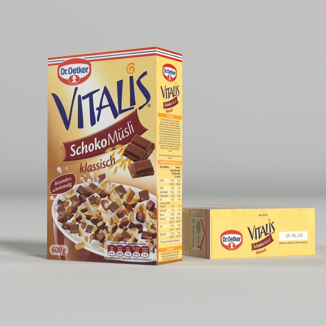 Max Cereal Box