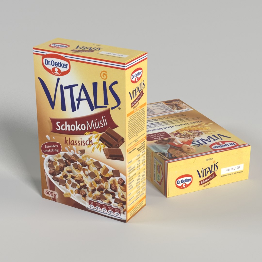 Max Cereal Box