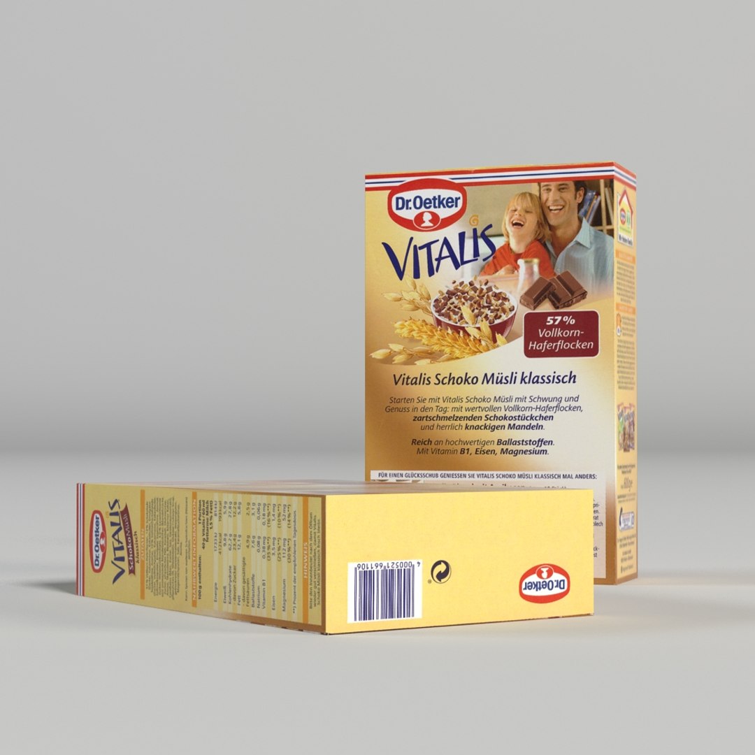 Max Cereal Box