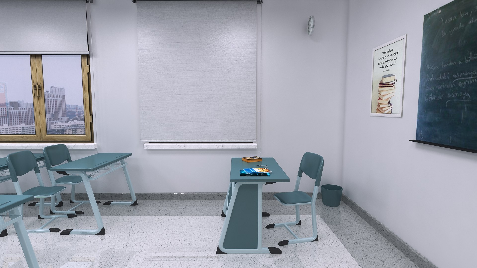 3D Classroom Class Room - TurboSquid 1339371