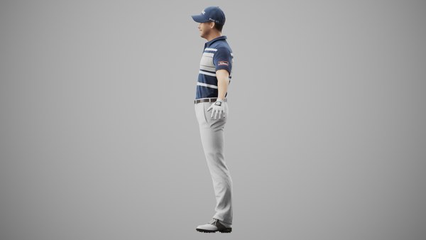 modelo 3d Jugador de golf - TurboSquid 1722081