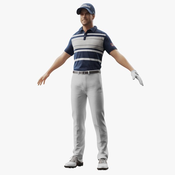 Golfer 3D Models for Download | TurboSquid