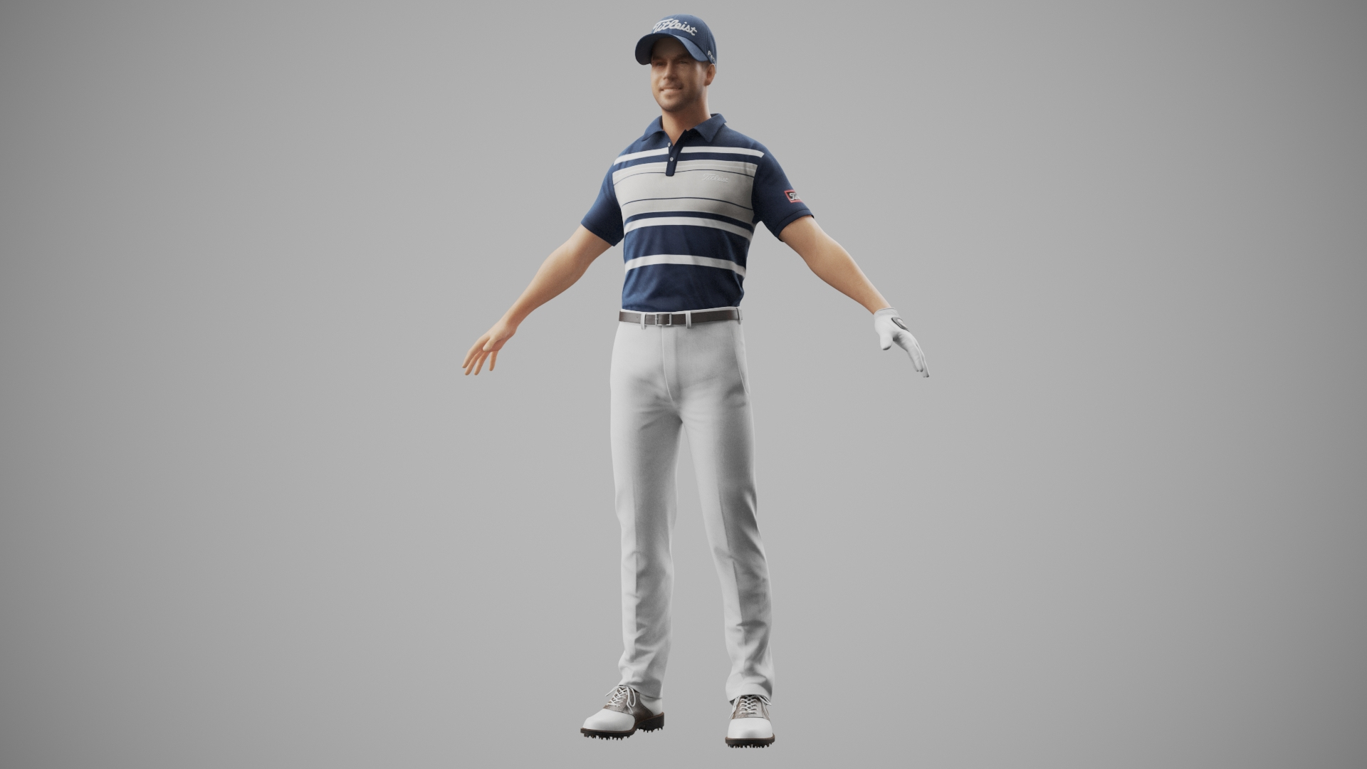 Golf Player 3D Model - TurboSquid 1722081