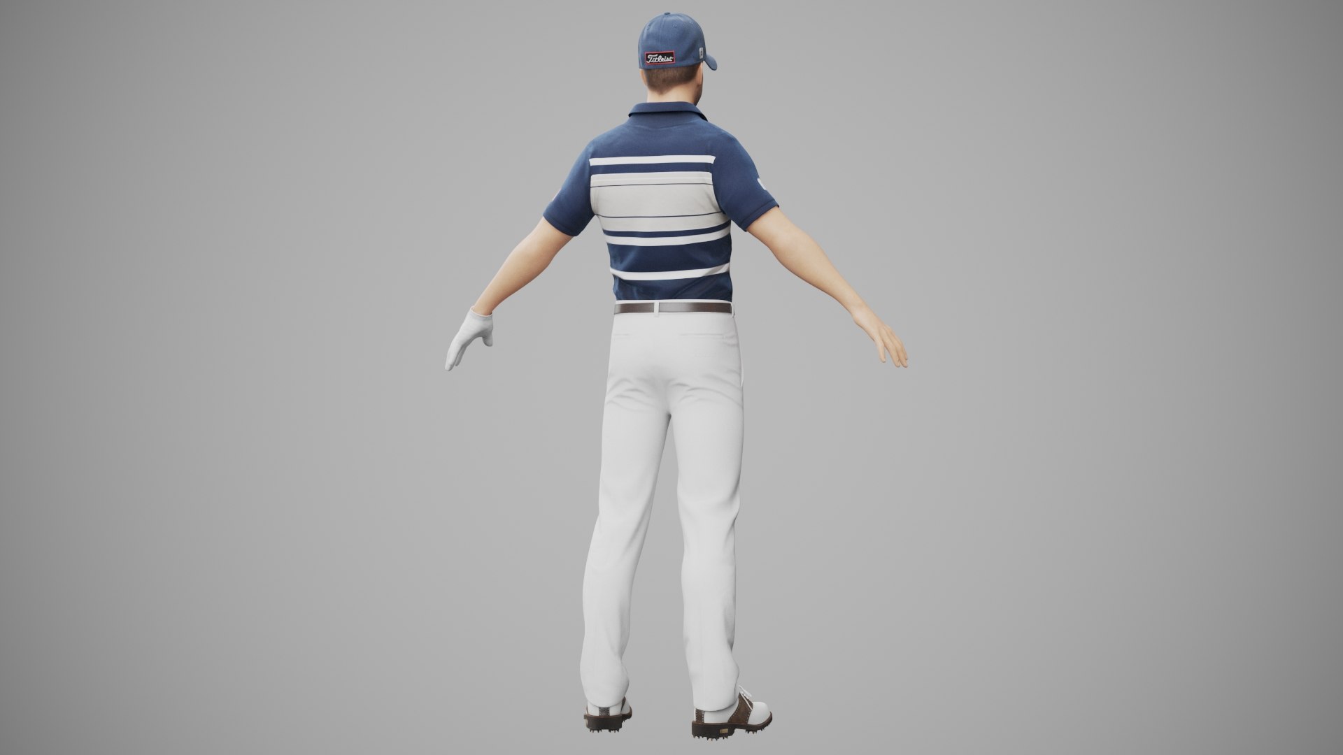 Golf Player 3D Model - TurboSquid 1722081