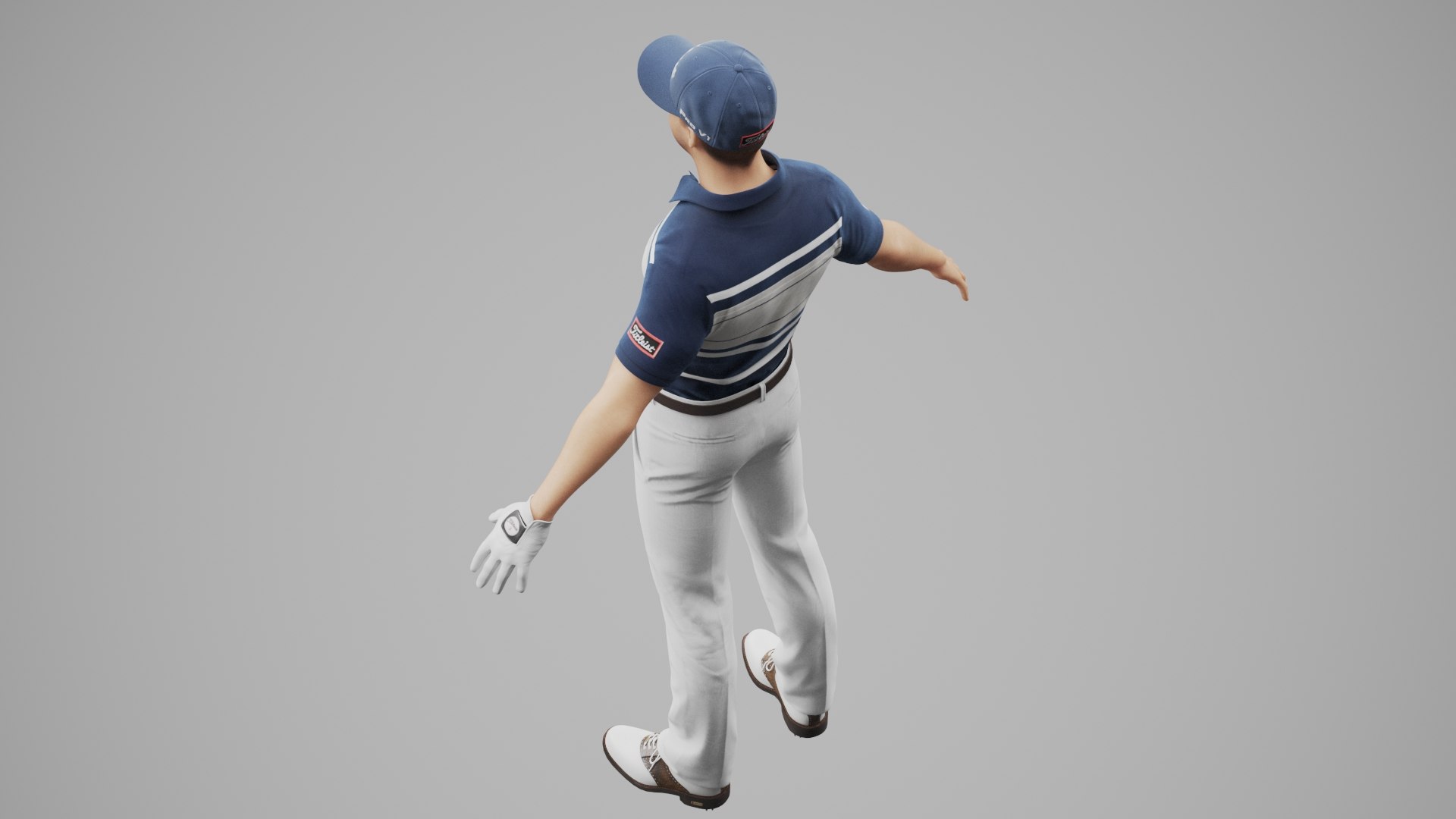 Golf Player 3D Model - TurboSquid 1722081