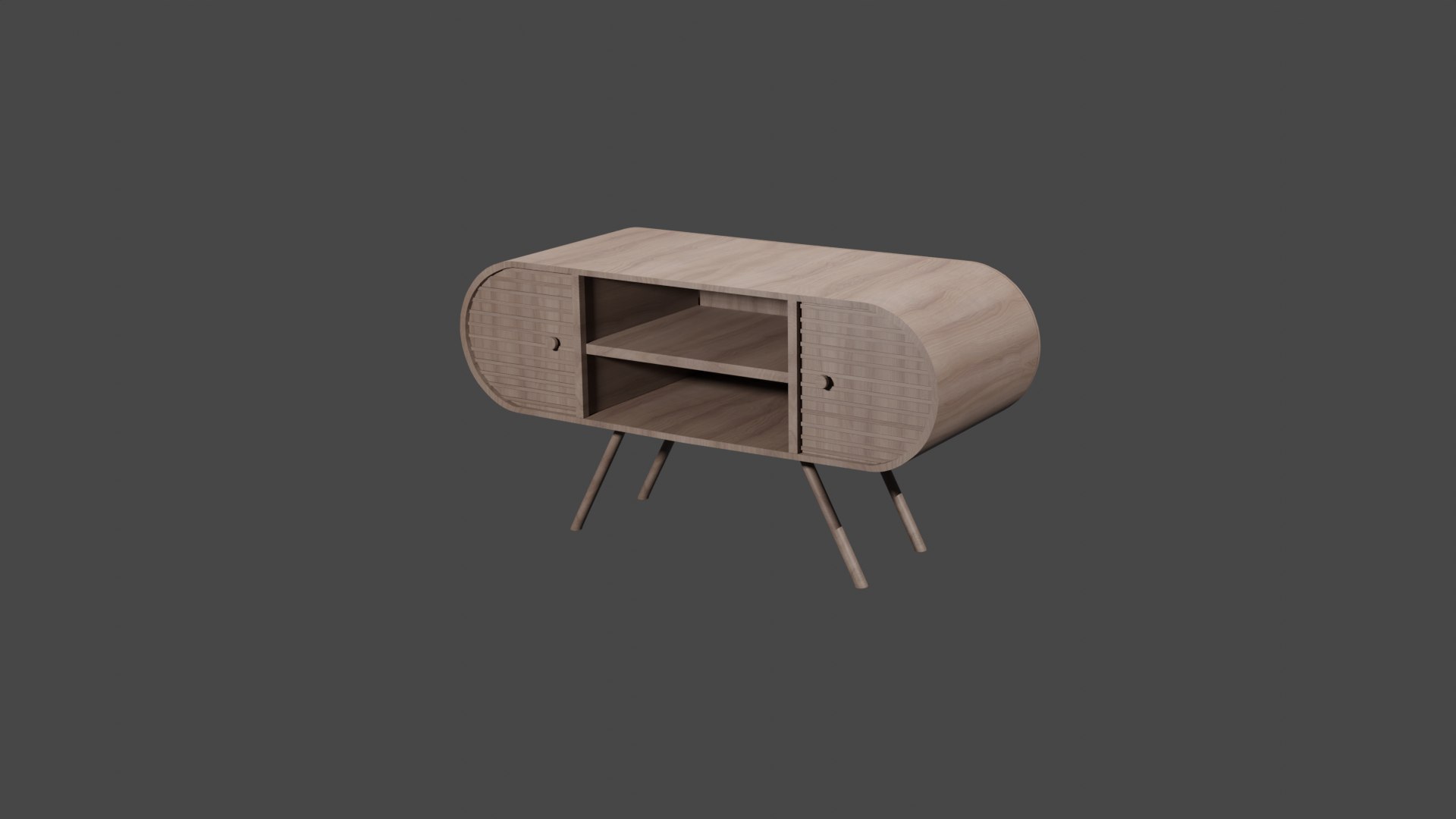 Credenza Wood Collection 3D - TurboSquid 2120796