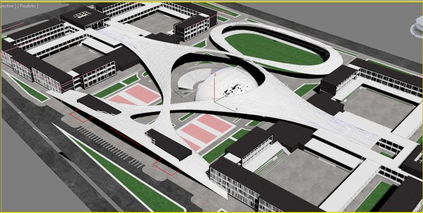 school design 3d model