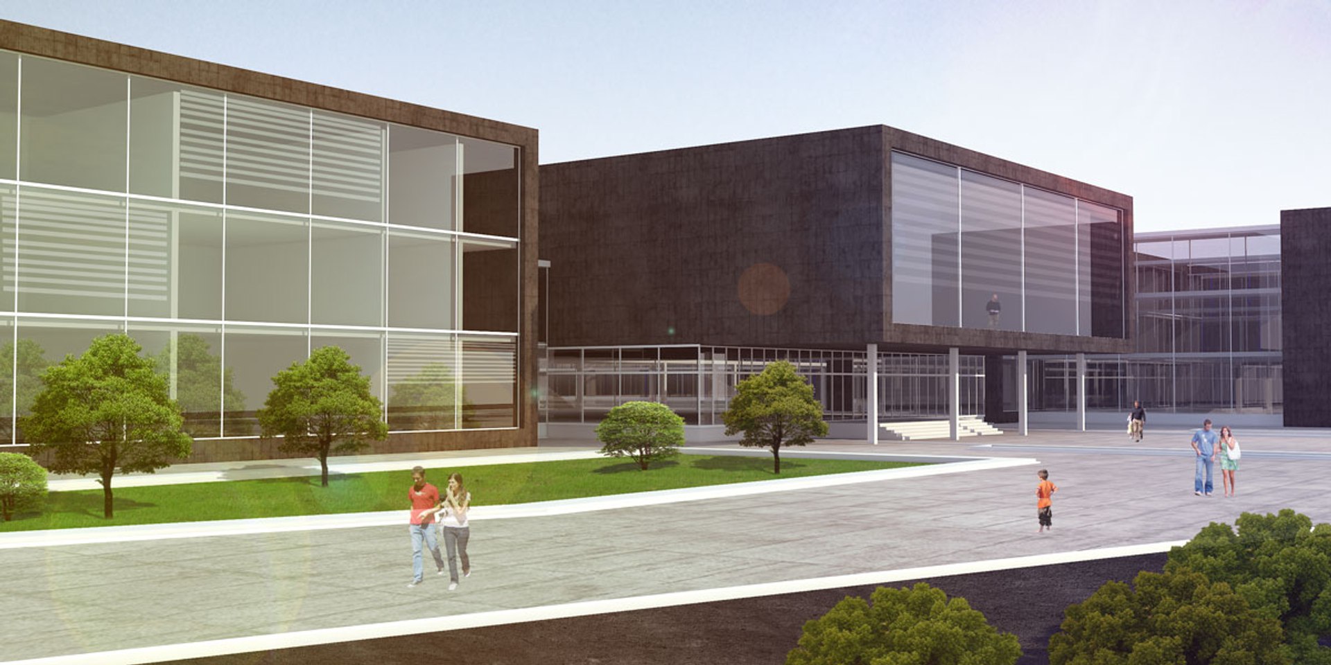 School Design 3d Model