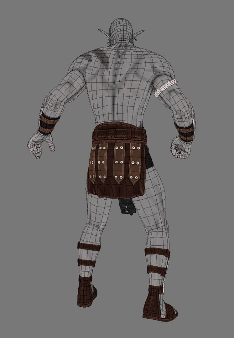 Orc Character 3d Model