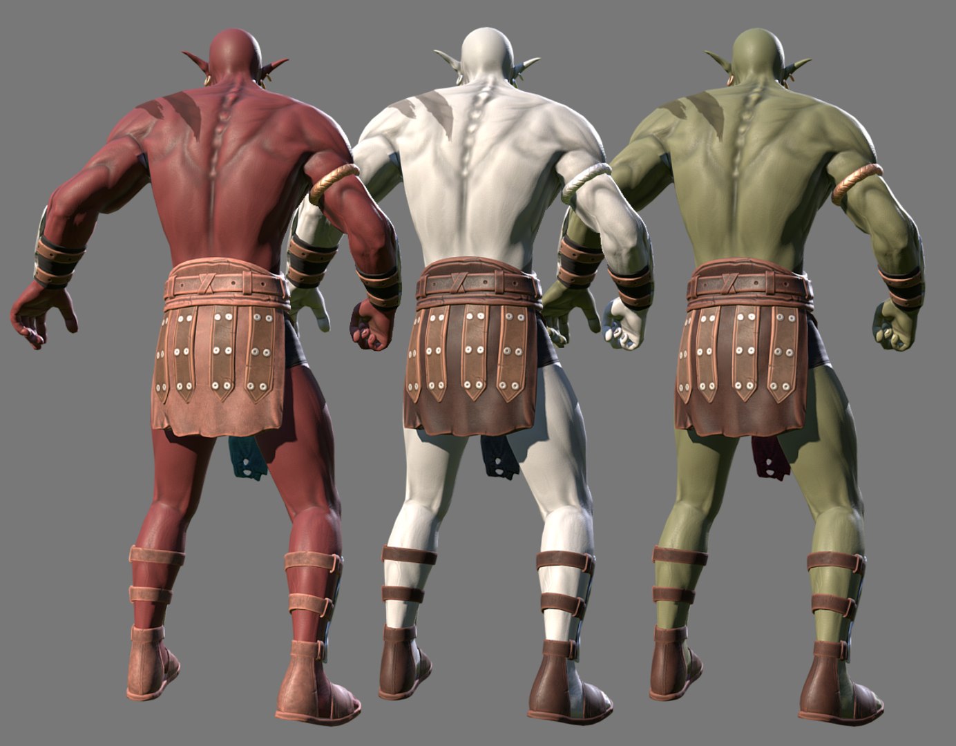 Orc Character 3d Model