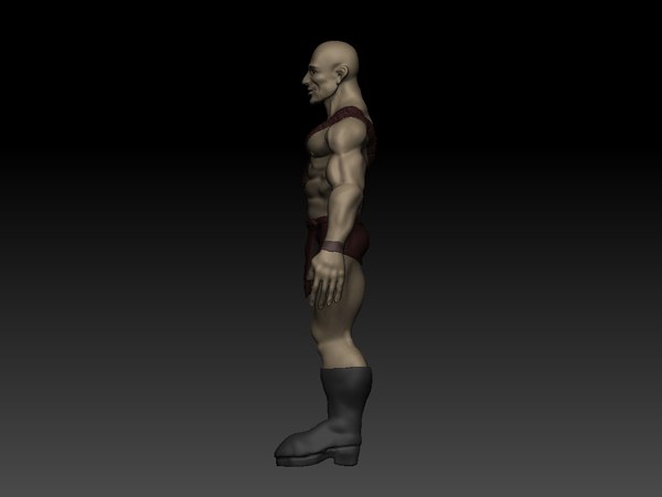 warrior 3d model