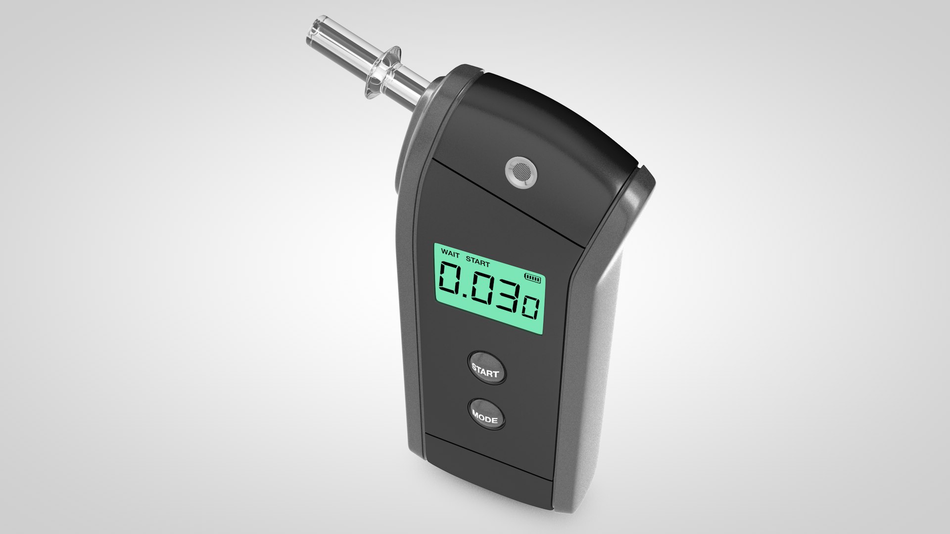 3d Breathalyzer Breath Model