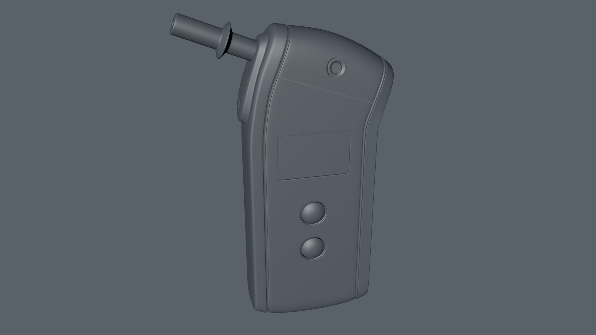 3d Breathalyzer Breath Model