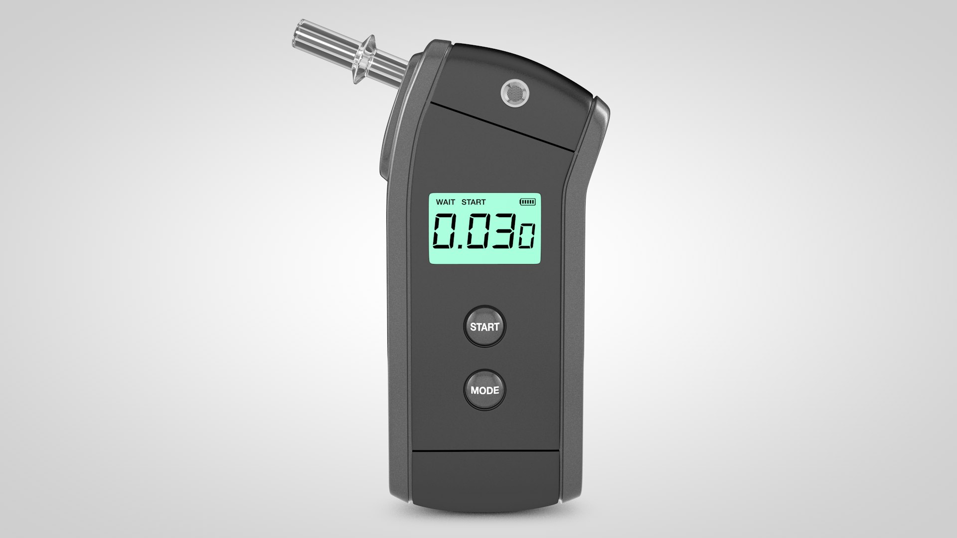 3d Breathalyzer Breath Model