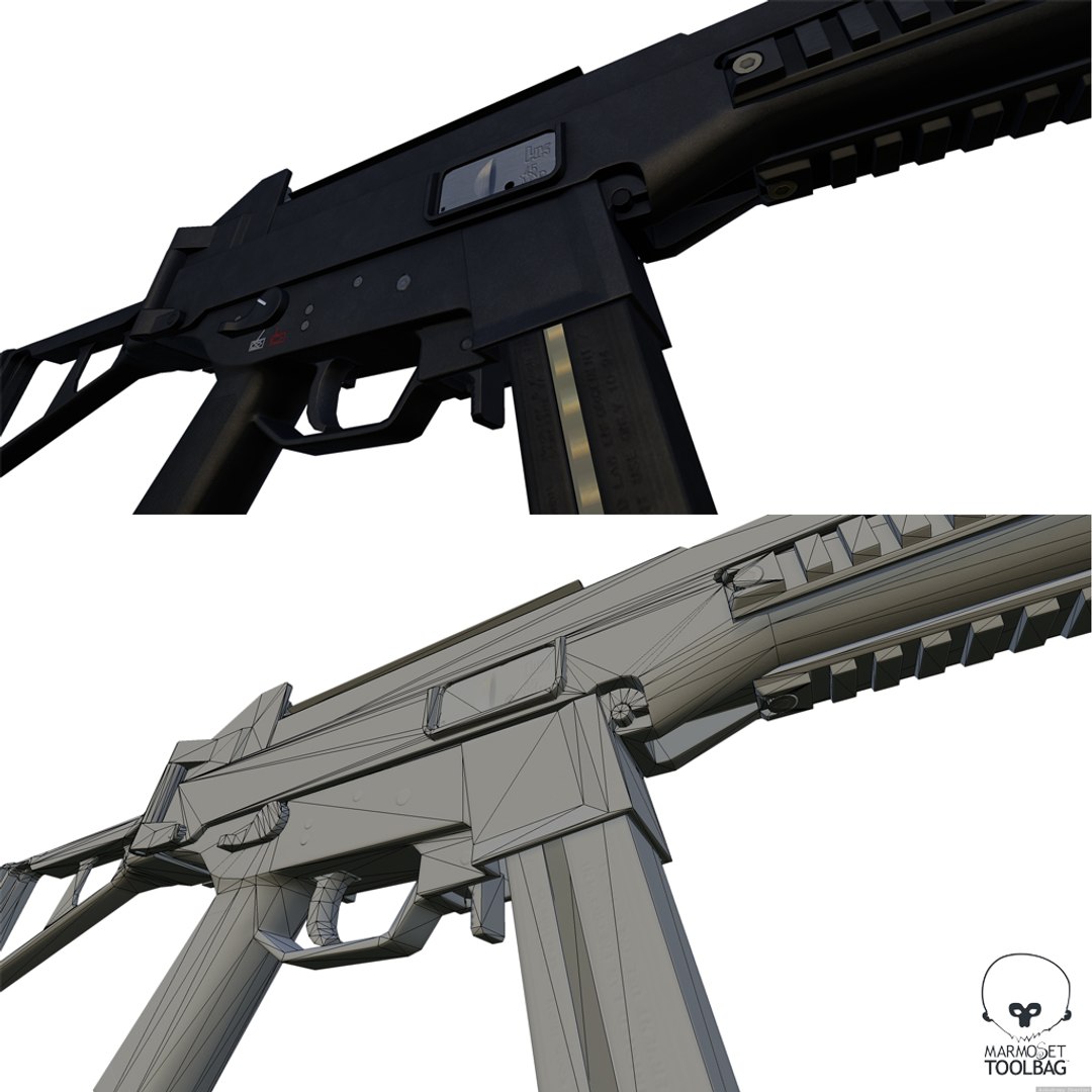 3dsmax Hk Ump 45 Silencer