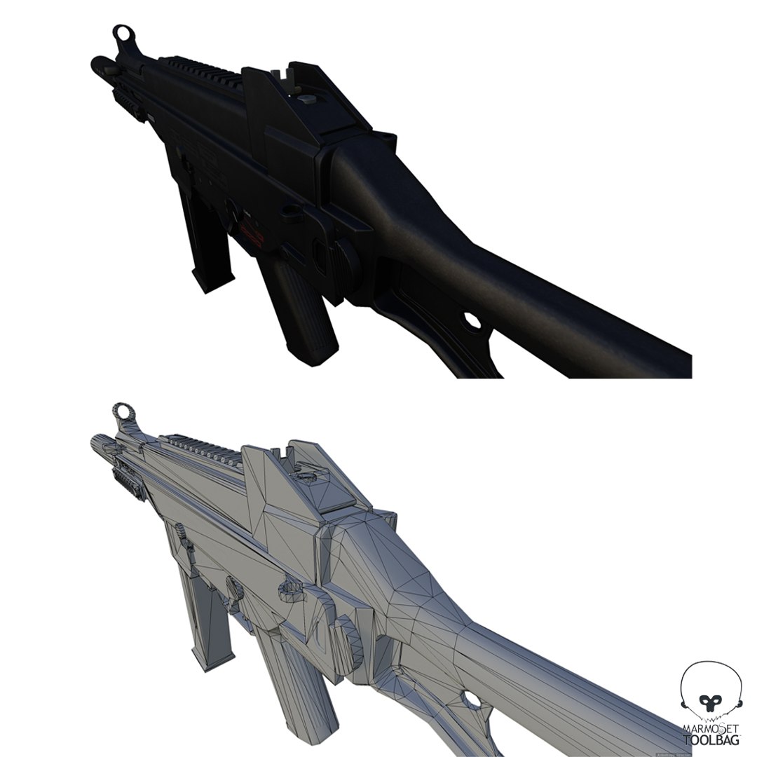 3dsmax Hk Ump 45 Silencer