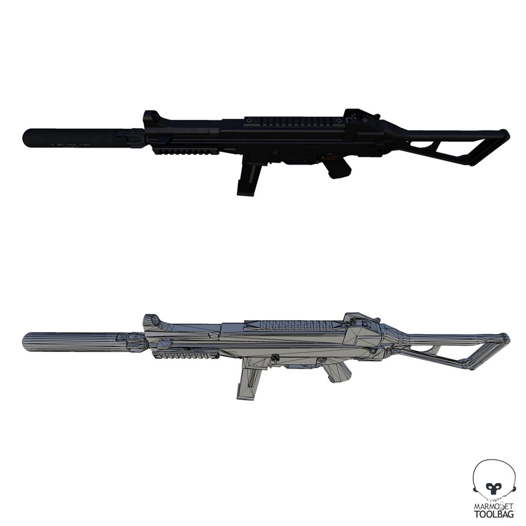 3dsmax Hk Ump 45 Silencer