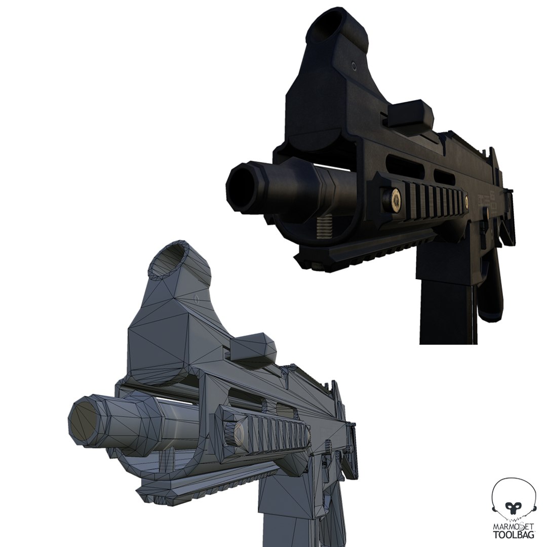 3dsmax Hk Ump 45 Silencer